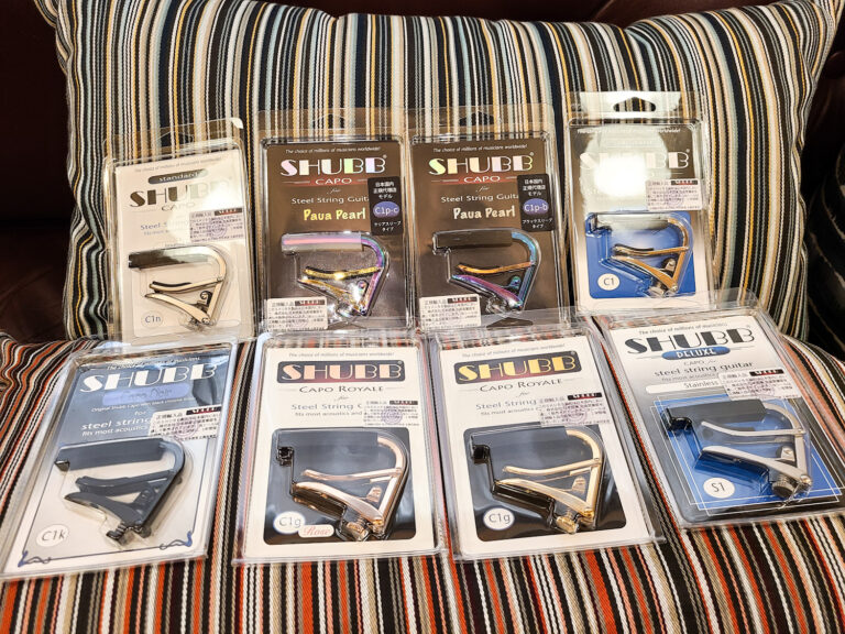 Shubb S1 ステンレス製カポ – Haluna Guitar Studio