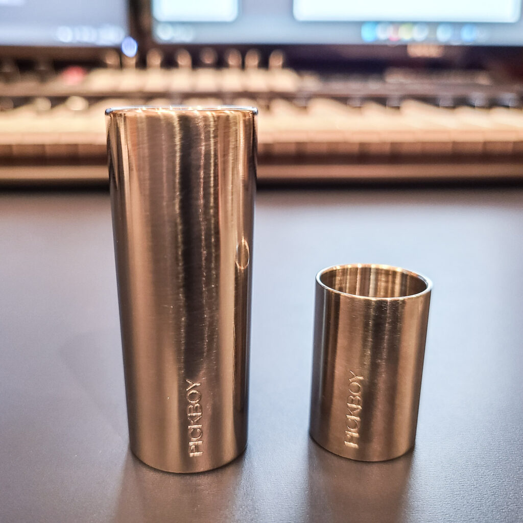 ナカノPickboy『BT-90』ステンレス製スライドバー (テーパードタイプ) – Haluna Guitar Studio